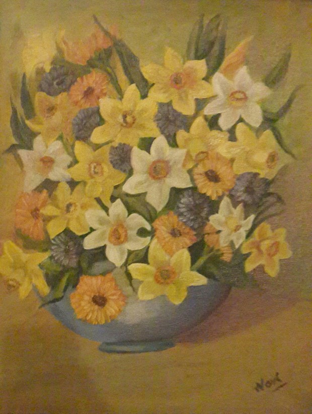 Captivating Daffodils: A New Take on Classic Oil Painting – Oil ...