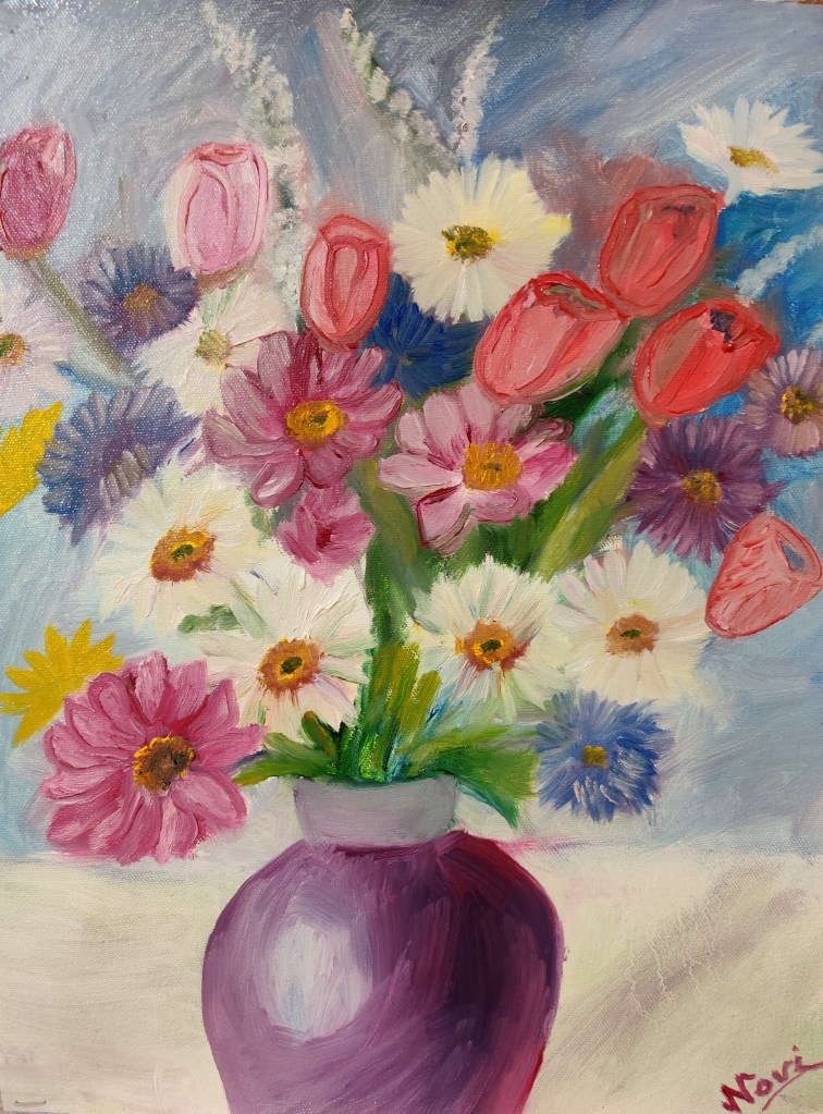 Oil Paintings by Navdeep Kular – Original Floral, Still Life and ...